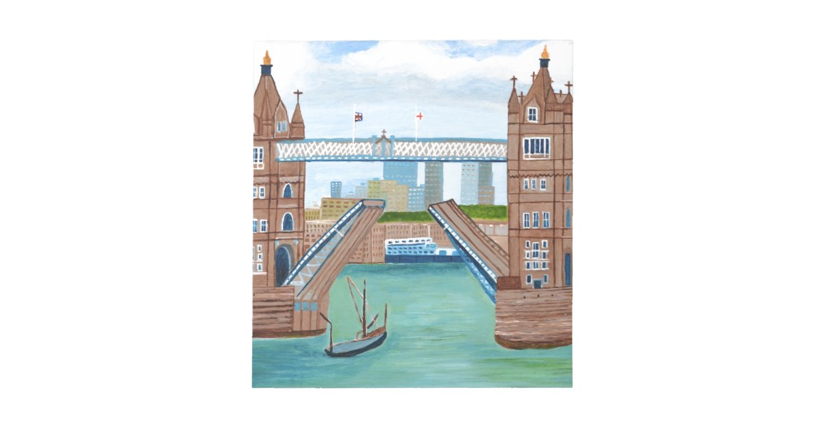 London Bridge Notepad | Zazzle