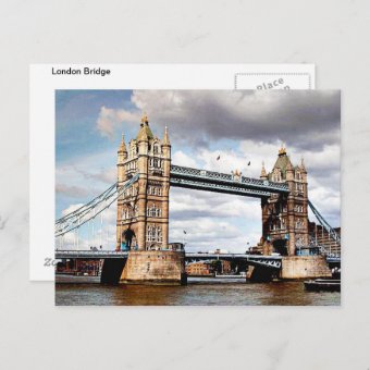 London Bridge Postcard | Zazzle