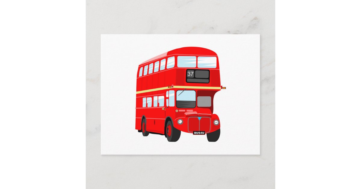 London Bus Postcard | Zazzle