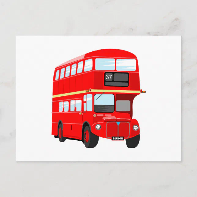 London Bus Postcard | Zazzle