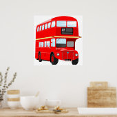 London Bus Poster | Zazzle