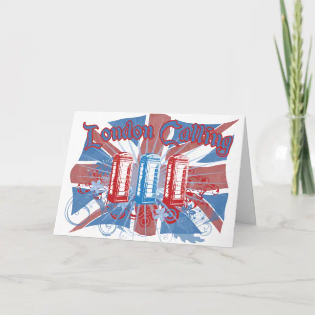 London Calling Card | Zazzle