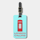 London Red Telephone Box Luggage Tag | Zazzle.com