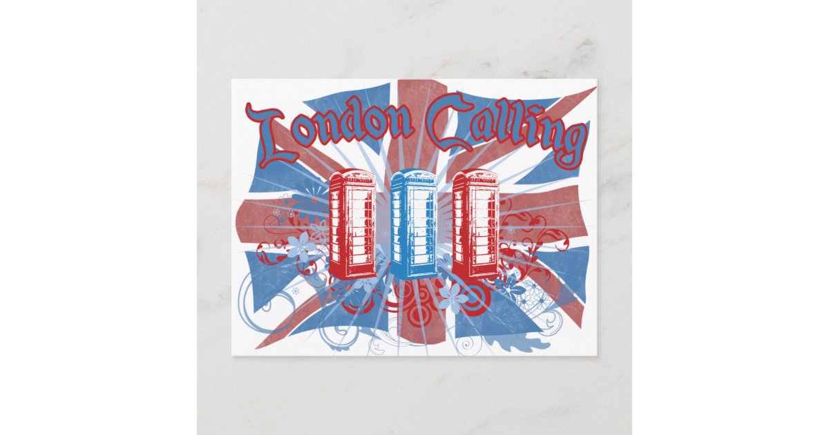 London Calling Postcard | Zazzle