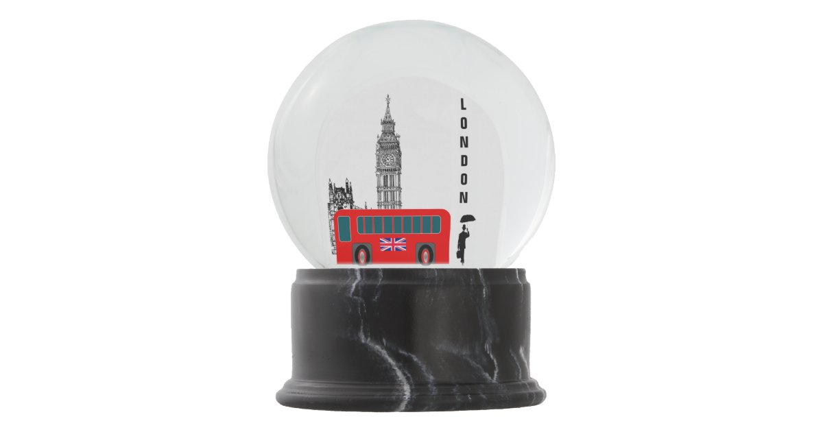 London City Snow Globe | Zazzle