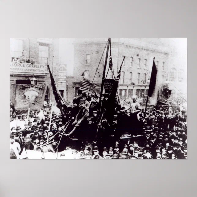 London Dock Strike, 1889 Poster | Zazzle