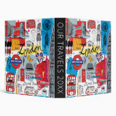 London, England 3 Ring Binder | Zazzle