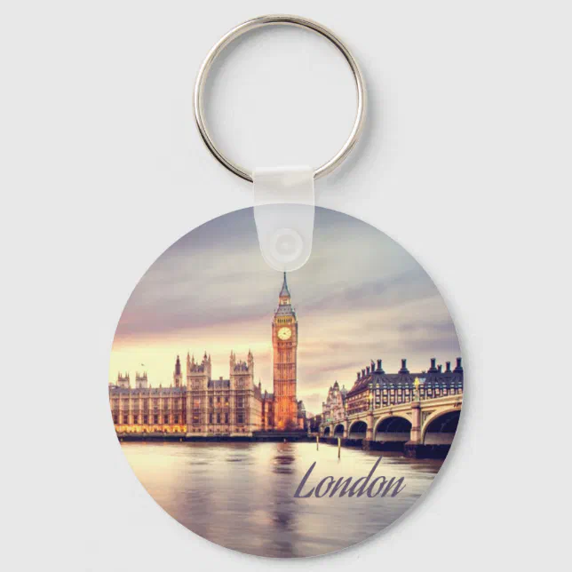London England Big Ben Keychain | Zazzle