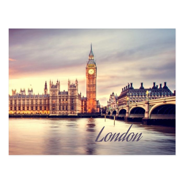 London England Big Ben Postcard | Zazzle.com
