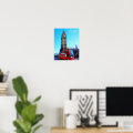 London England Big Ben Red Bus Poster | Zazzle