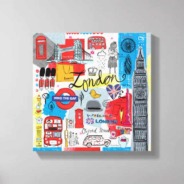 London, England Canvas Print | Zazzle