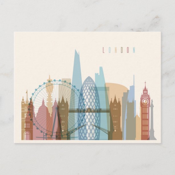 London Postcards - No Minimum Quantity | Zazzle