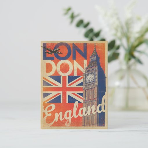 London, England - Flag Postcard | Zazzle