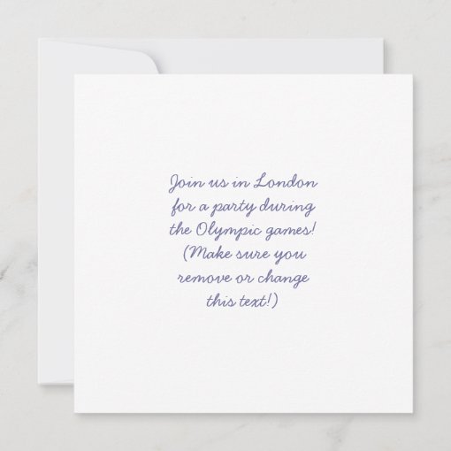 London, England party invitations | Zazzle