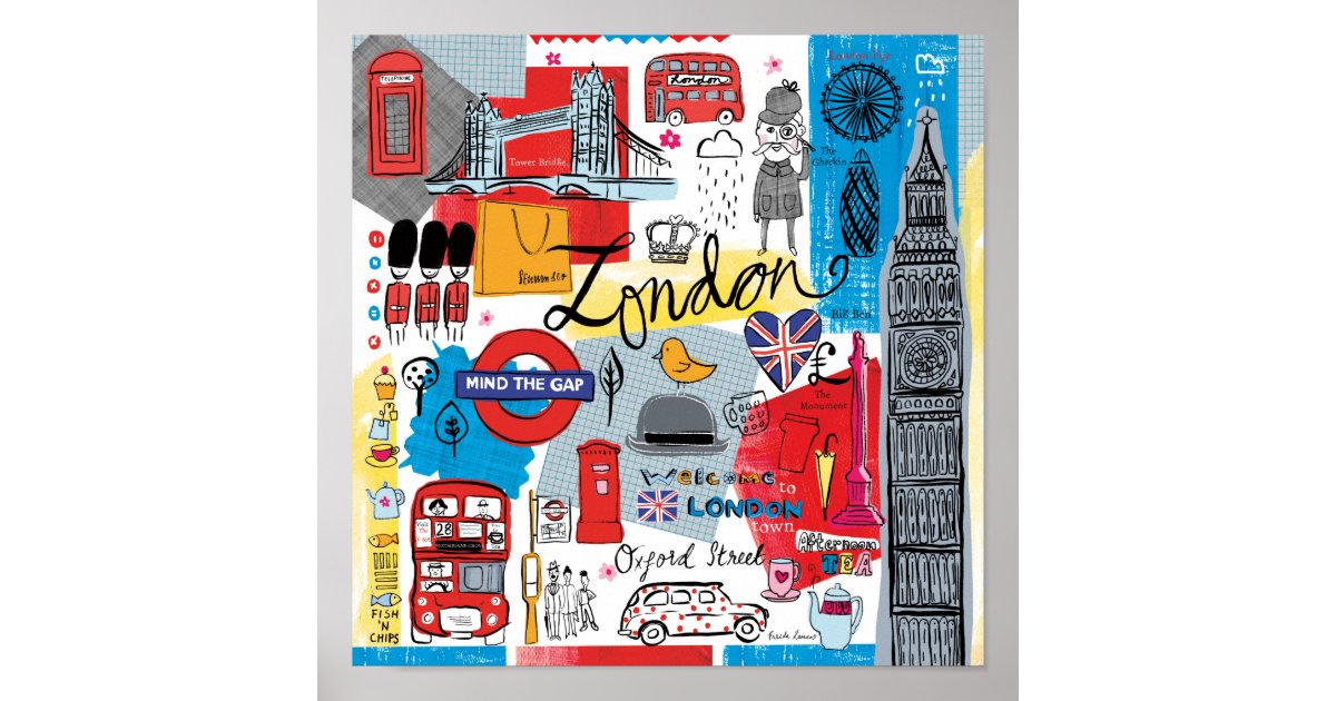 London, England Poster | Zazzle