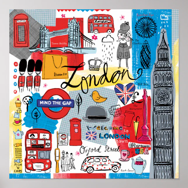 London, England Poster | Zazzle