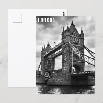 London England Tower Bridge Travel Photo Postcard | Zazzle