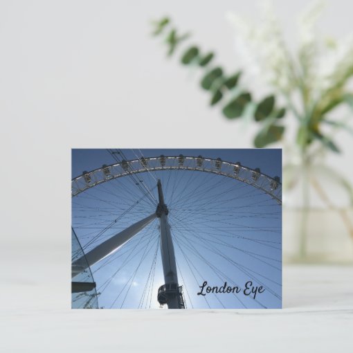 London Eye Postcard | Zazzle