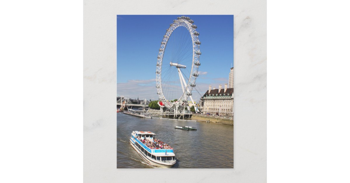 London Eye Postcard | Zazzle