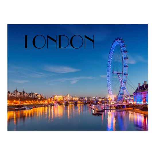 London Eye Postcard | Zazzle.com