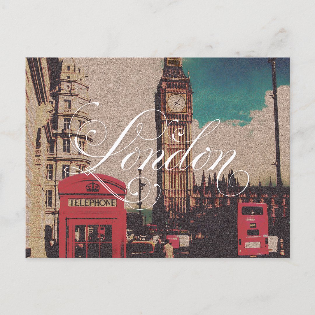 London Landmark Vintage Photo Postcard | Zazzle