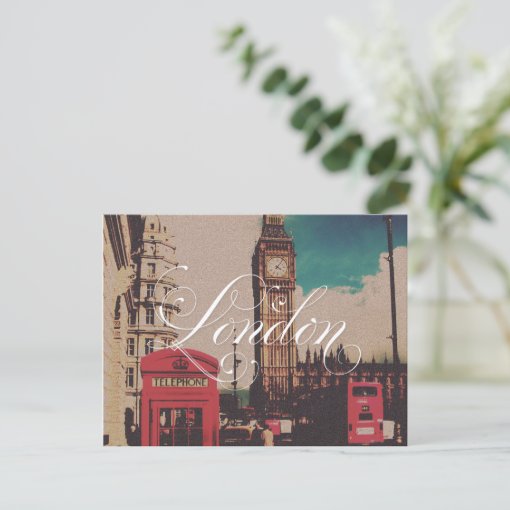 London Landmark Vintage Photo Postcard | Zazzle