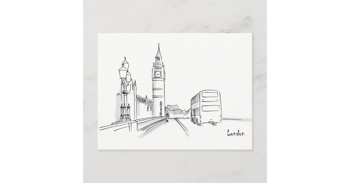 London Postcard | Zazzle