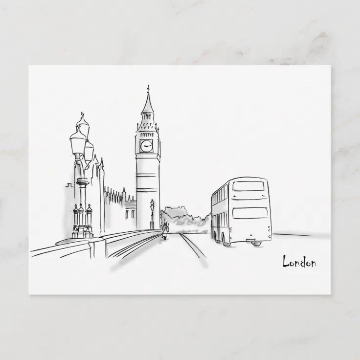 London Postcard | Zazzle