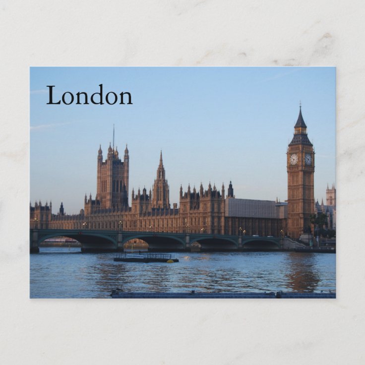 London Postcard | Zazzle
