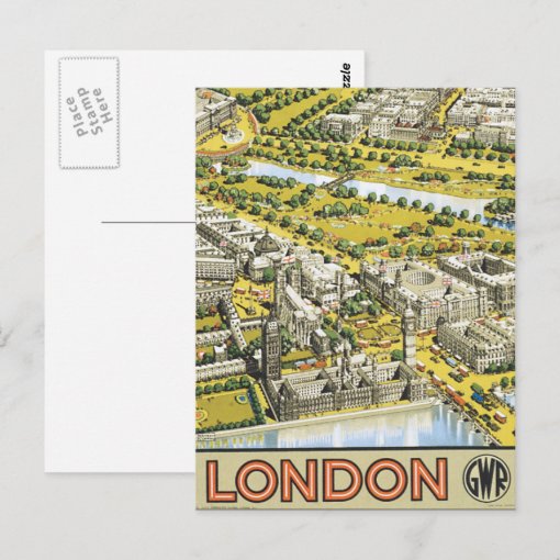 London Postcard | Zazzle