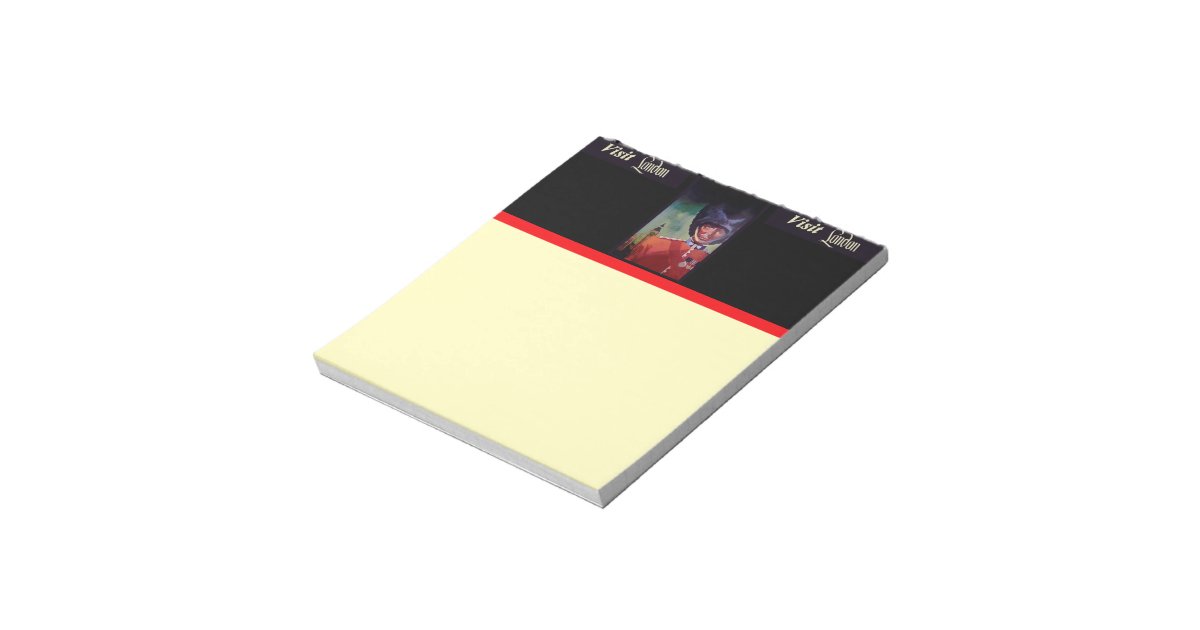 London Poster Notepad | Zazzle