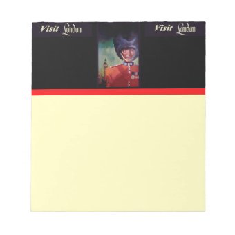 London Poster Notepad | Zazzle