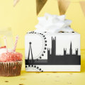 London Skyline Gift Wrap London Wrapping Paper | Zazzle