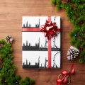 London Skyline Gift Wrap London Wrapping Paper | Zazzle