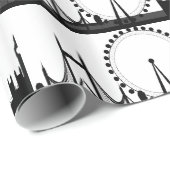 London Skyline Gift Wrap London Wrapping Paper | Zazzle