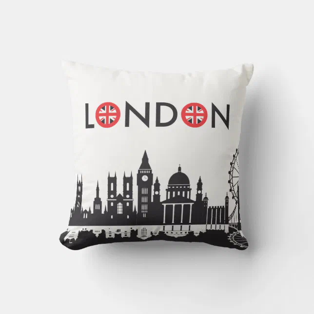 London Skyline Pillow | Zazzle