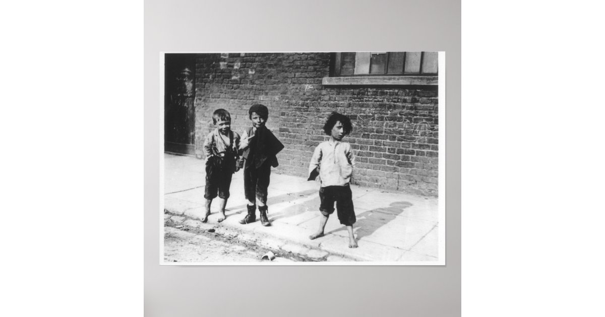 London Slums Poster | Zazzle