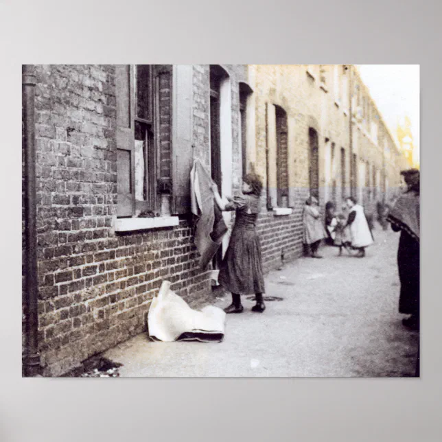 London Slums Poster | Zazzle
