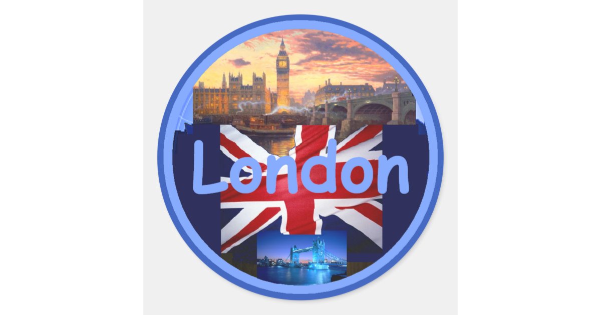 LONDON Sticker | Zazzle