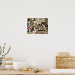 London Street, 1869 Poster | Zazzle