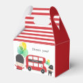 London Theme Red Double-decker Bus Kids Party Favor Boxes | Zazzle