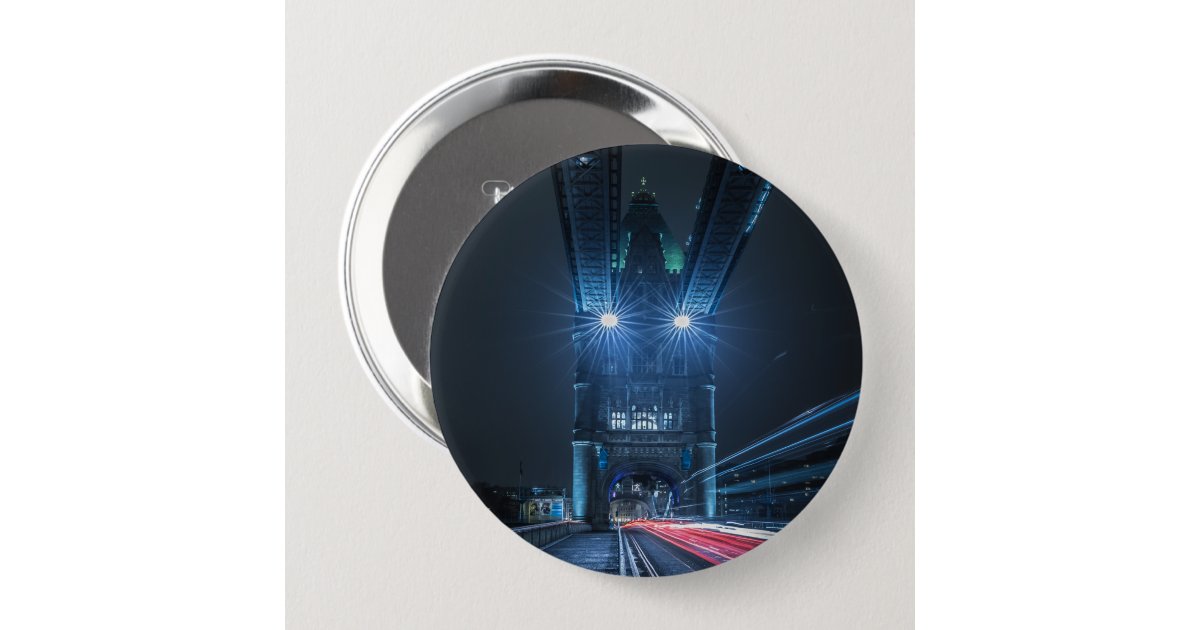 London Tower Bridge Button | Zazzle