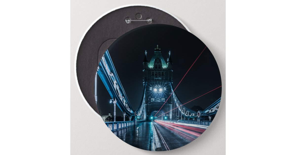 London Tower Bridge Button | Zazzle