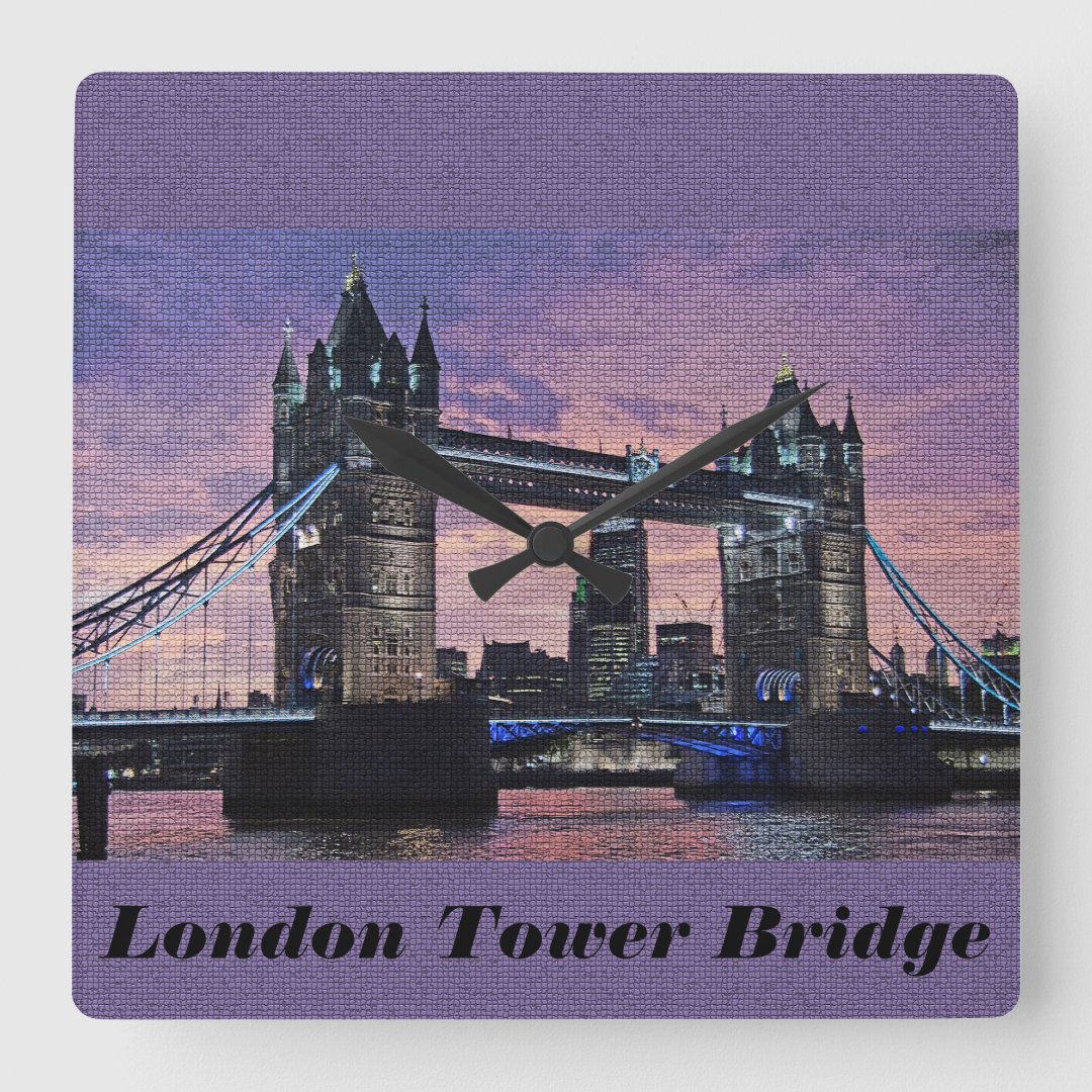 London Tower Bridge Clock | Zazzle