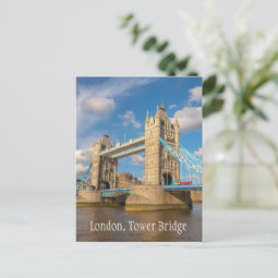 London, Tower Bridge, photography postcard | Zazzle