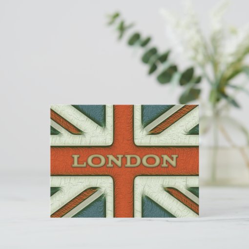London UK Flag Postcard | Zazzle