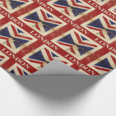 London - Union Jack - I Love London Wrapping Paper | Zazzle