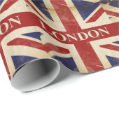 London - Union Jack - I Love London Wrapping Paper | Zazzle