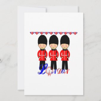London Union Jack Theme Baby Shower Invitation | Zazzle
