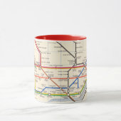 London's Underground Map Mug | Zazzle